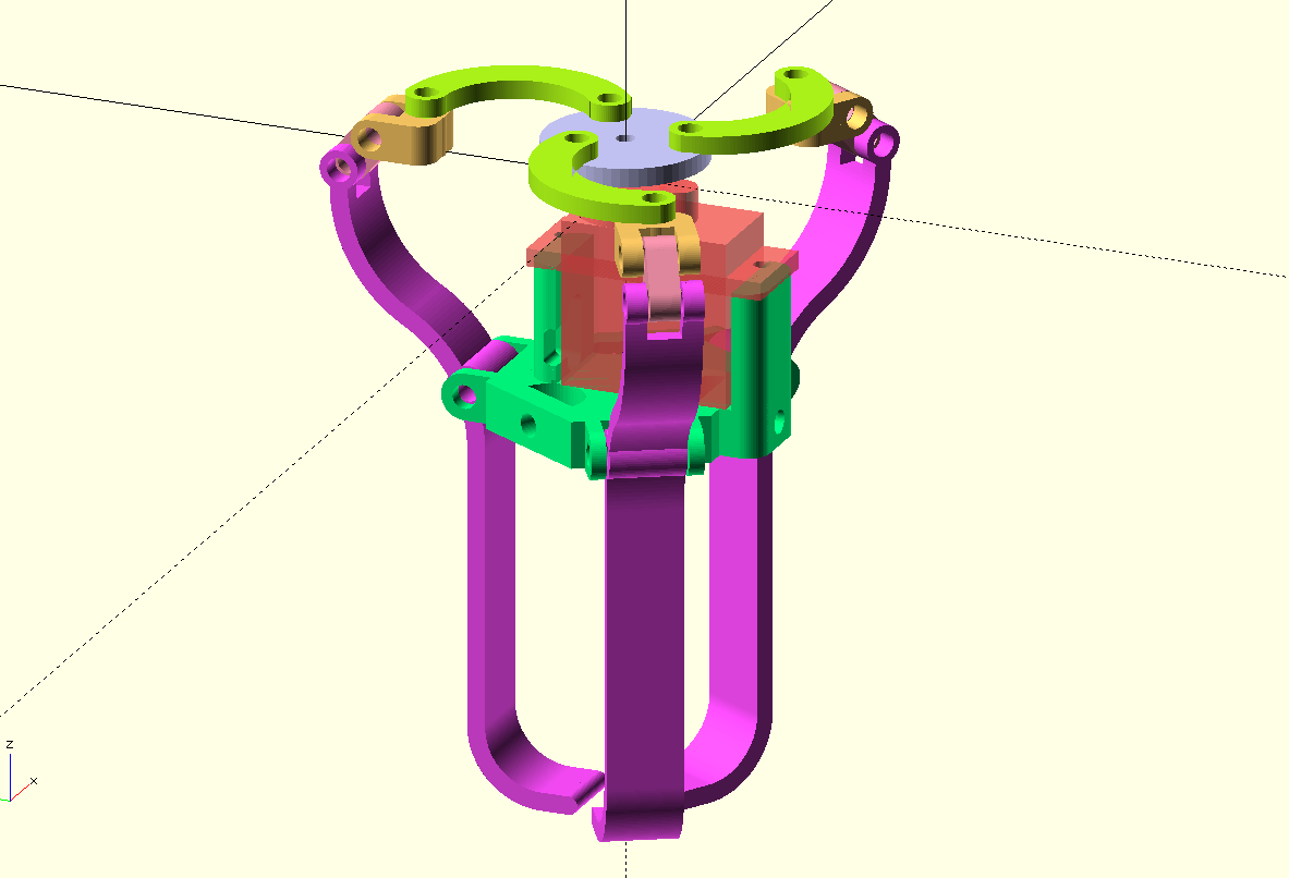 3D Printed Chess Robot Gripper – maquina pensante